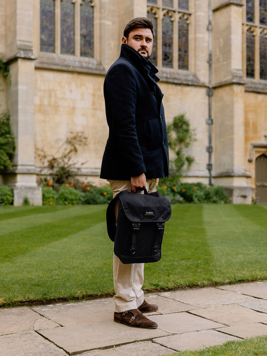 Arkaig Backpack – Waxed Canvas Minimalist Daypack – Trakke