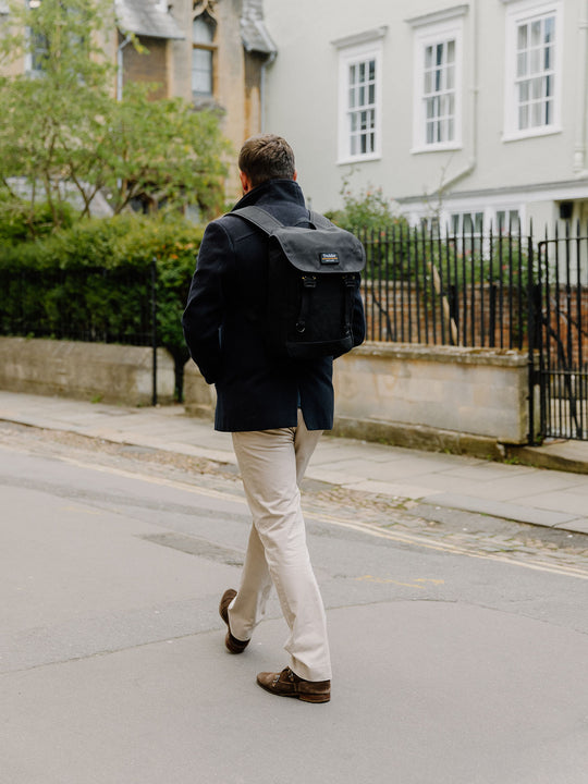 Arkaig Backpack – Waxed Canvas Minimalist Daypack – Trakke