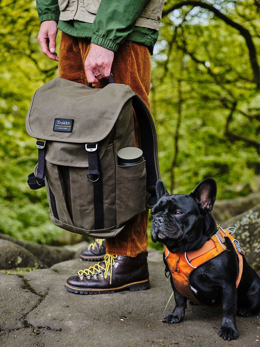 Waxed Canvas Backpacks - Handmade in Scotland - Trakke