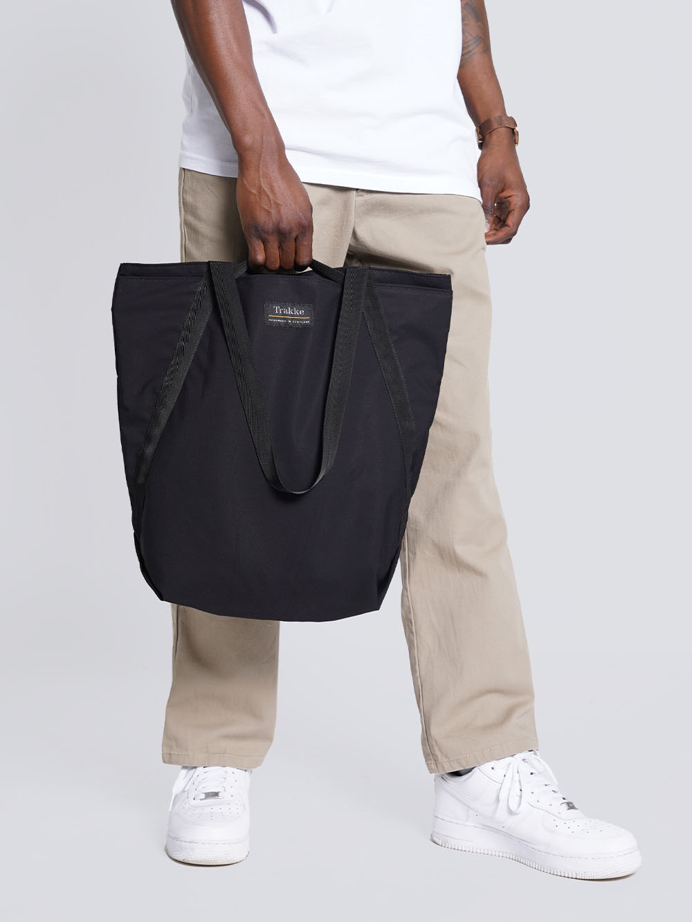 Messages Tote Bag - Waxed Canvas Tote Bag - Trakke